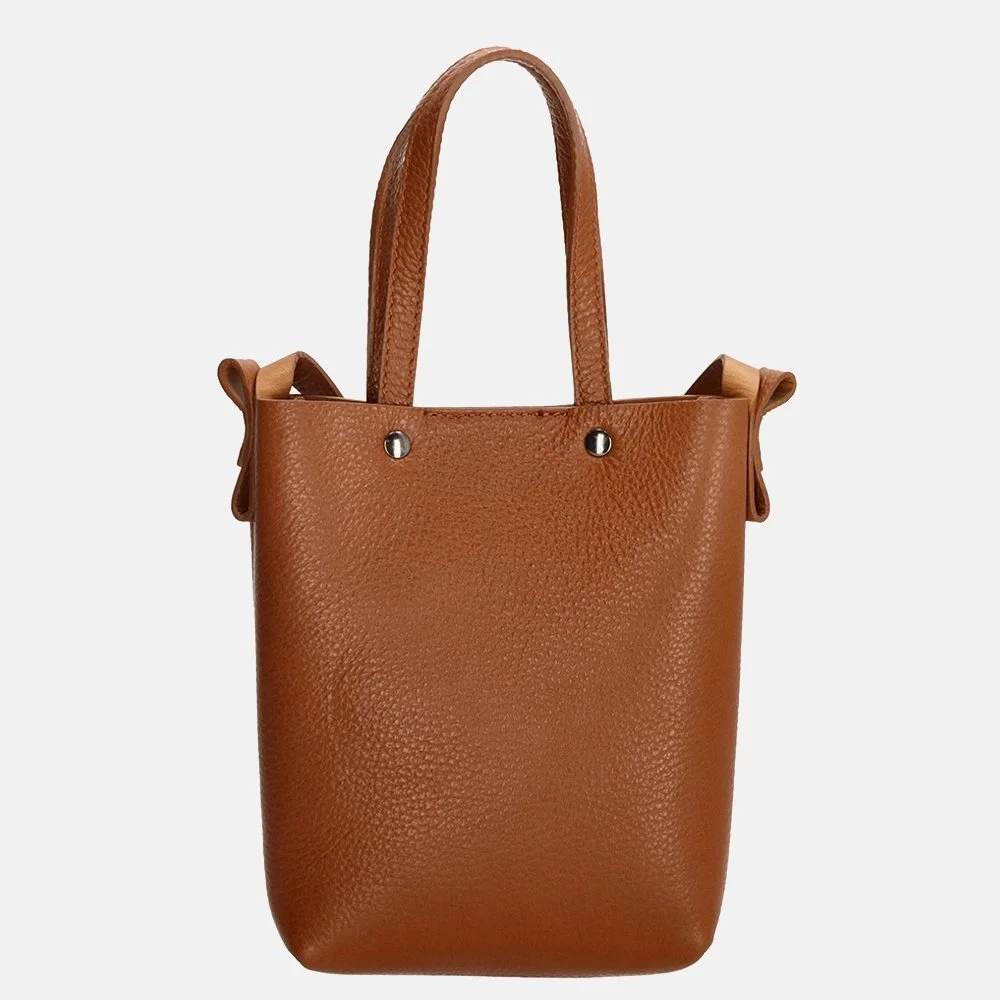 Charm London crossbody tas S cognac | 018500-Cognac