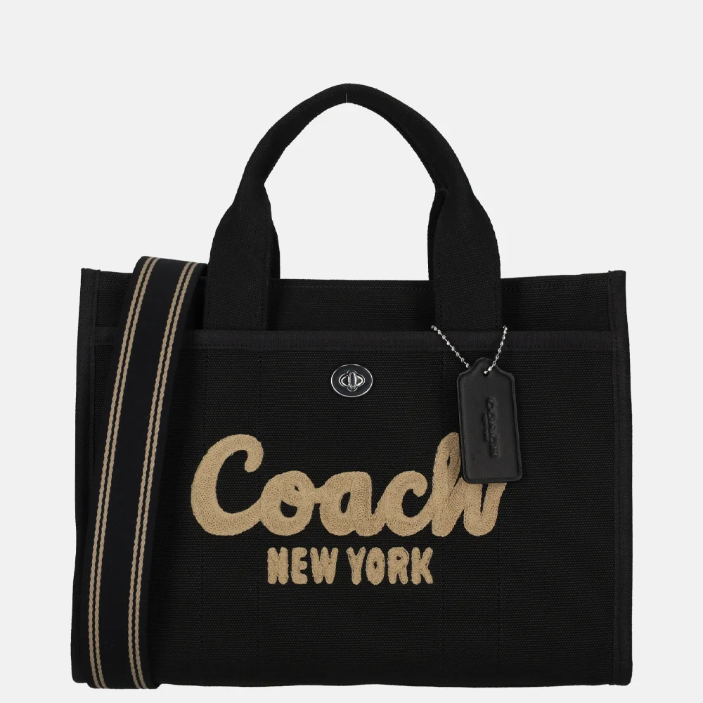 Coach Cargo shopper M black | 021747-Zwart