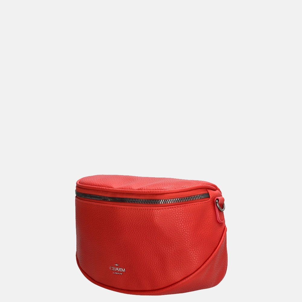 Charm London New York crossbody tas rood | 018101-Rood