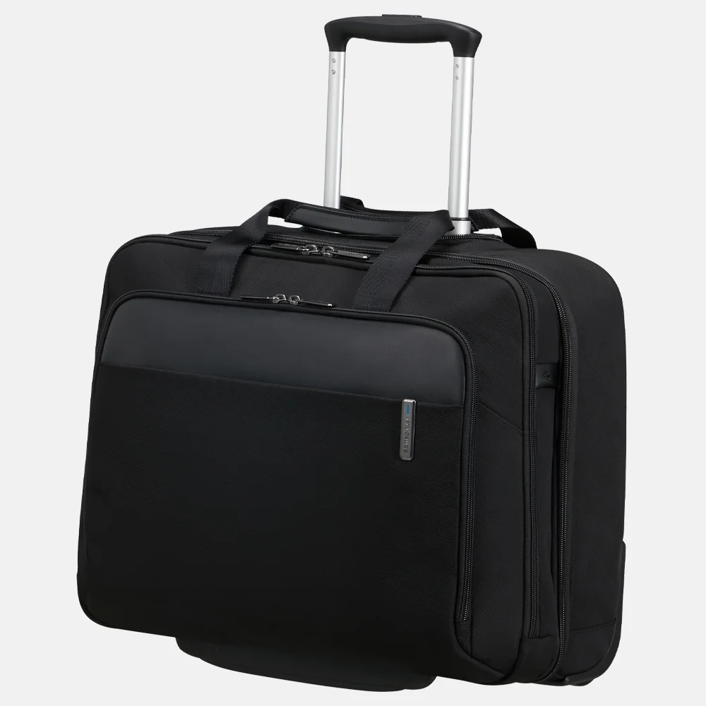 Samsonite Evosight business trolley 17 inch black | 022799-Zwart