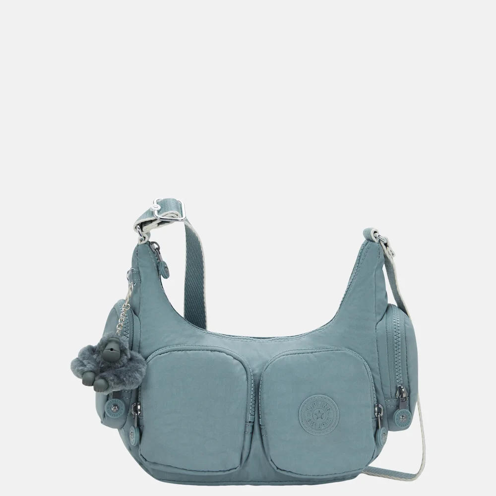 Kipling Rikka crossbody tas S relaxed grey | 022742-Grijs
