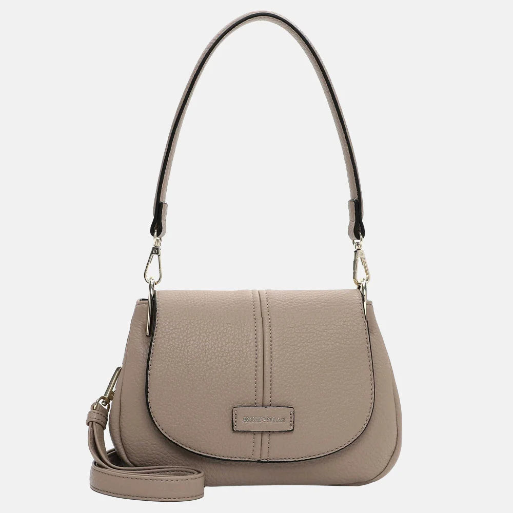 Emily & Noah Halla schoudertas taupe | 023291-Taupe