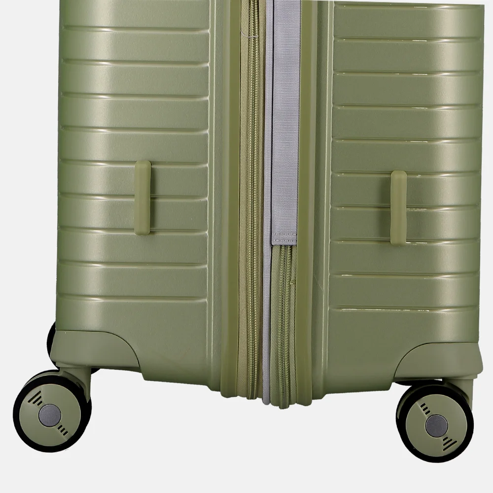 Jump Evae handbagage koffer 55 cm expandable vertclair | 021035-Groen