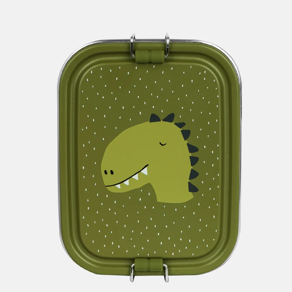 Trixie lunchbox small mr dino | 021451-Groen