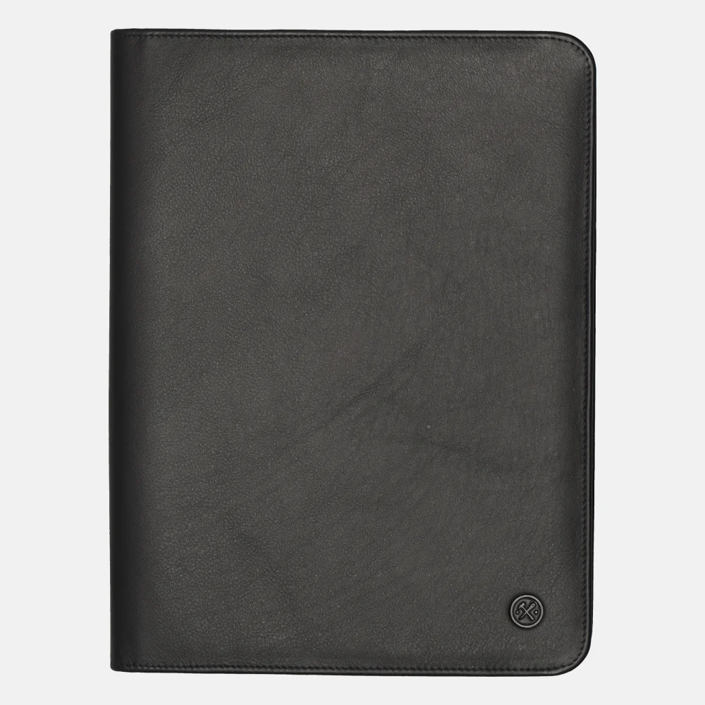 Hide & Stitches schrijfmap zwart | 023499-Zwart