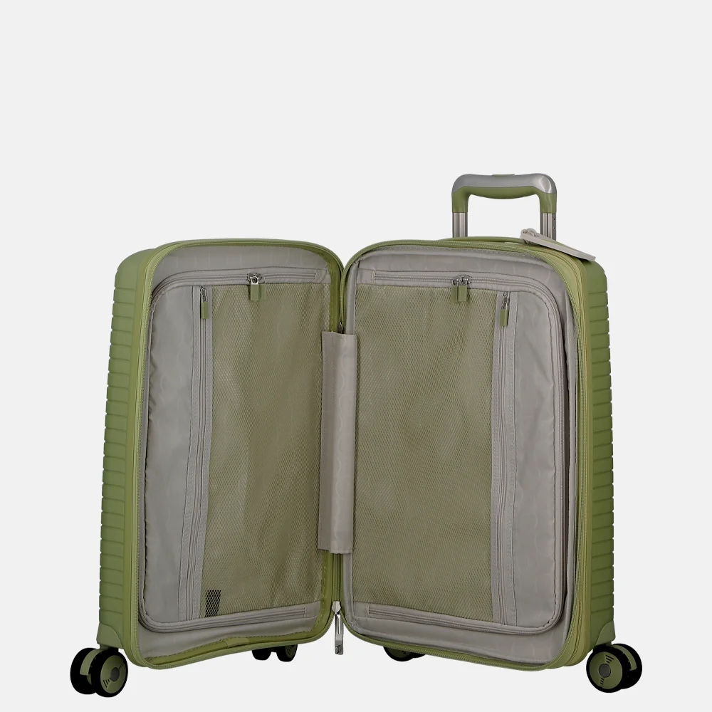 Jump Evae handbagage koffer 55 cm expandable vertclair | 021035-Groen