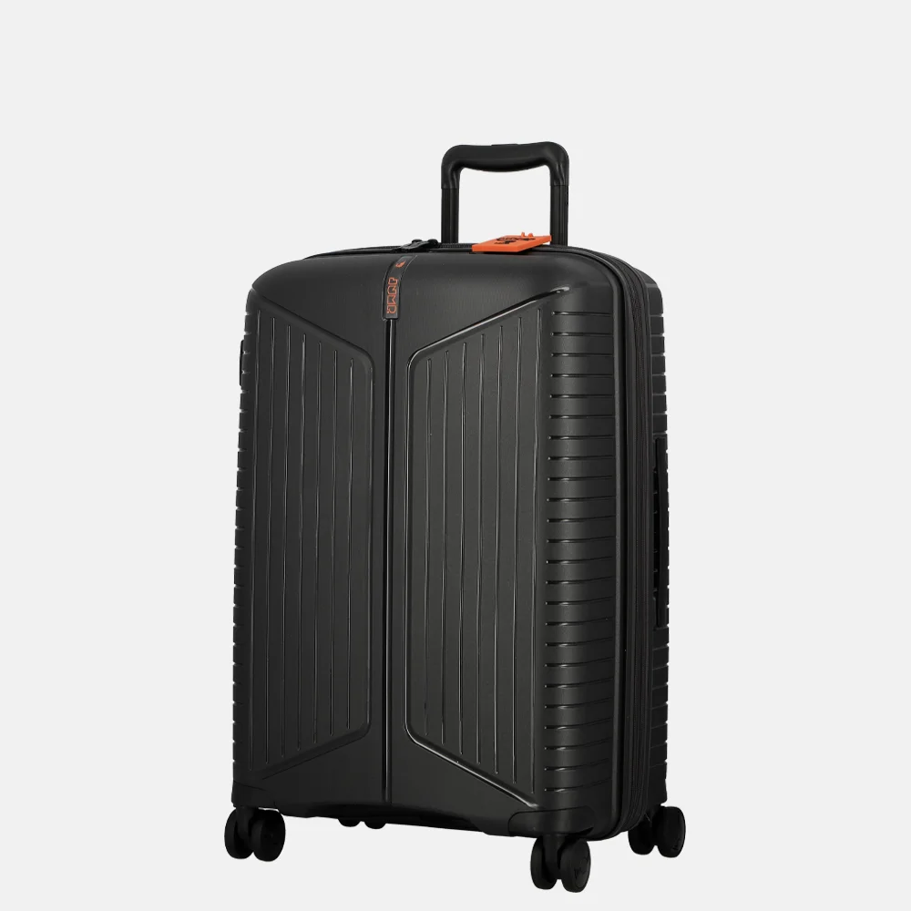 Jump Evae reiskoffer 66 cm expandable anthracite | 021031-Zwart