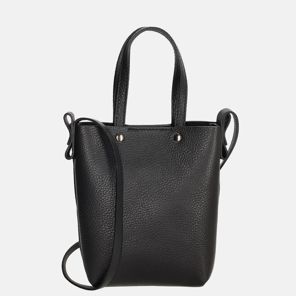 Charm London crossbody tas S zwart | 018500-Zwart