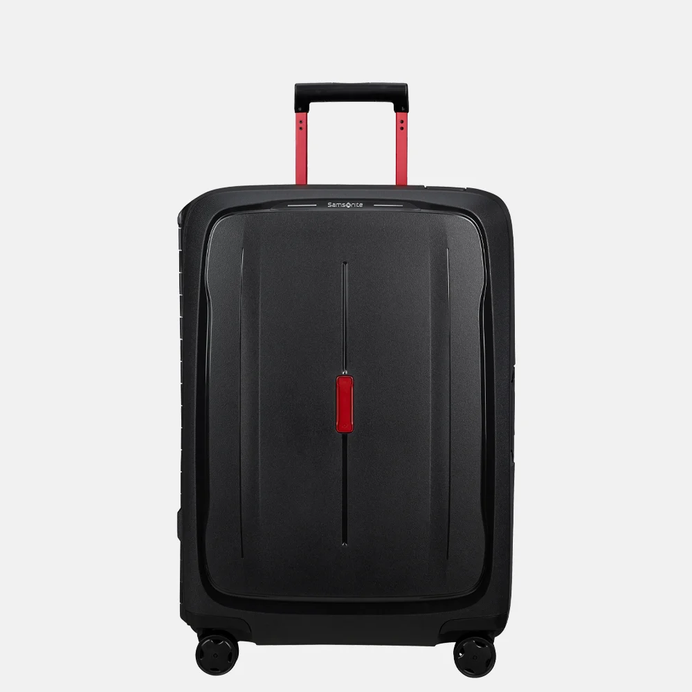 Samsonite Essens reiskoffer 69 cm charcoal/red | 022372-Zwart