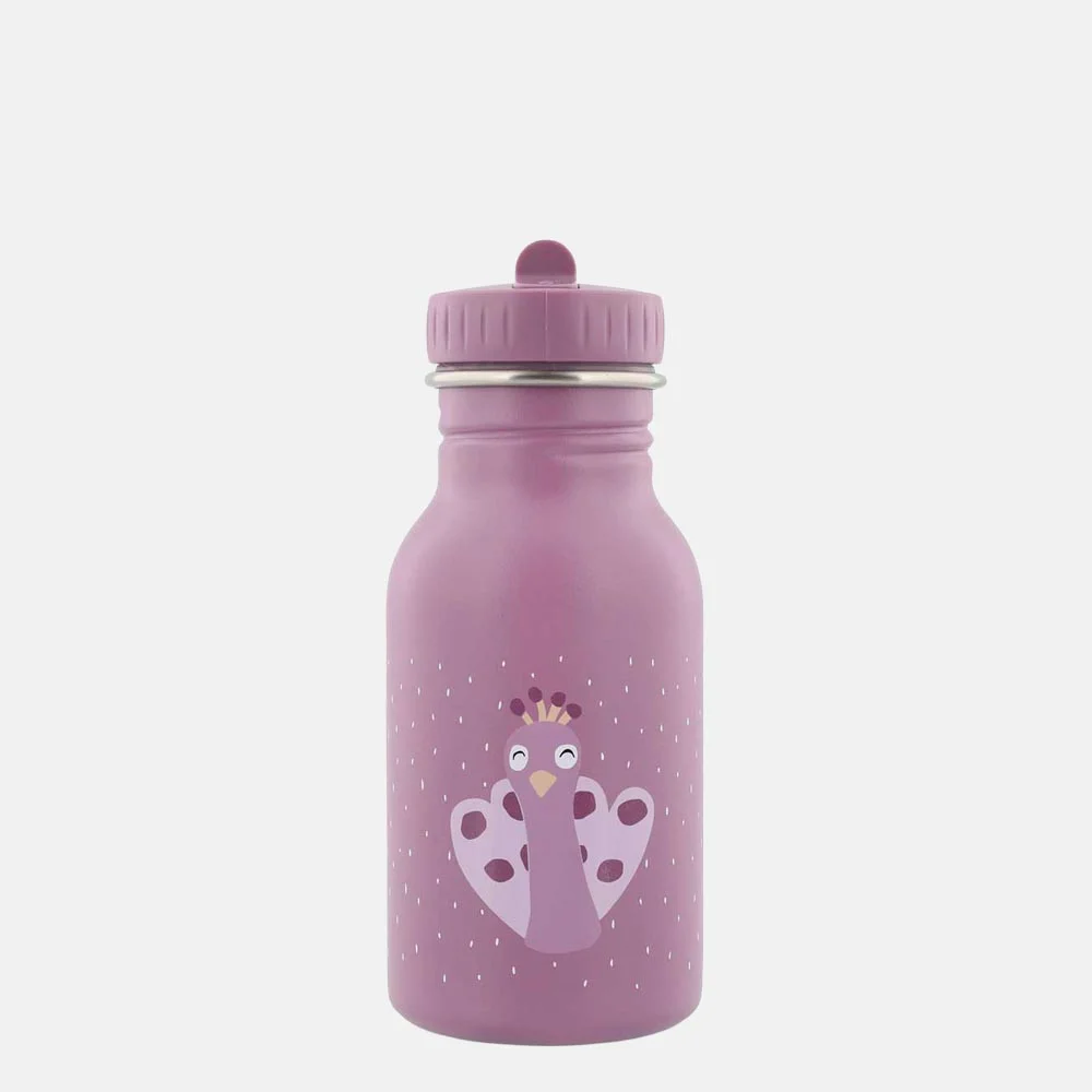 Trixie drinkfles 350 ml Mrs. Peacock | 026069-Paars