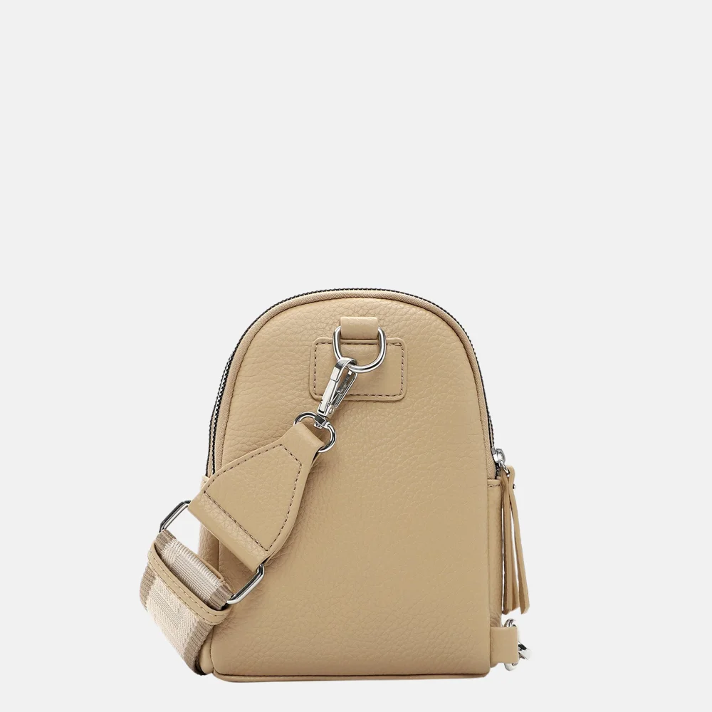 Emily & Noah Elena crossbody tas camel | 022220-Beige