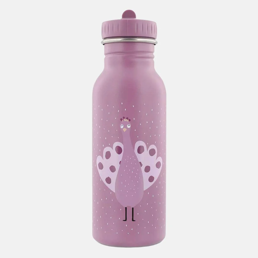 Trixie drinkfles 500 ml Mrs. Peacock | 026070-Paars