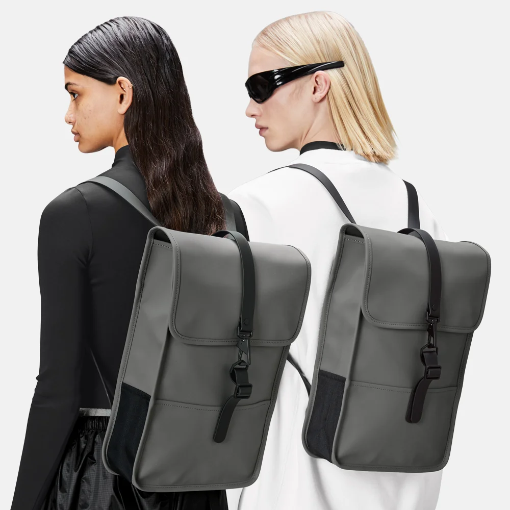 Rains Mini Backpack rugzak 13 inch grey | 017970-Antraciet