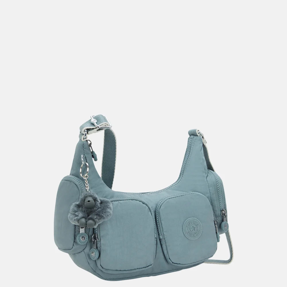 Kipling Rikka crossbody tas S relaxed grey | 022742-Grijs