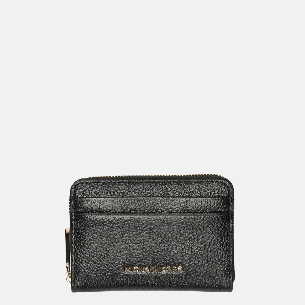 Michael Kors Jet Set portemonnee M black | 021822-Zwart