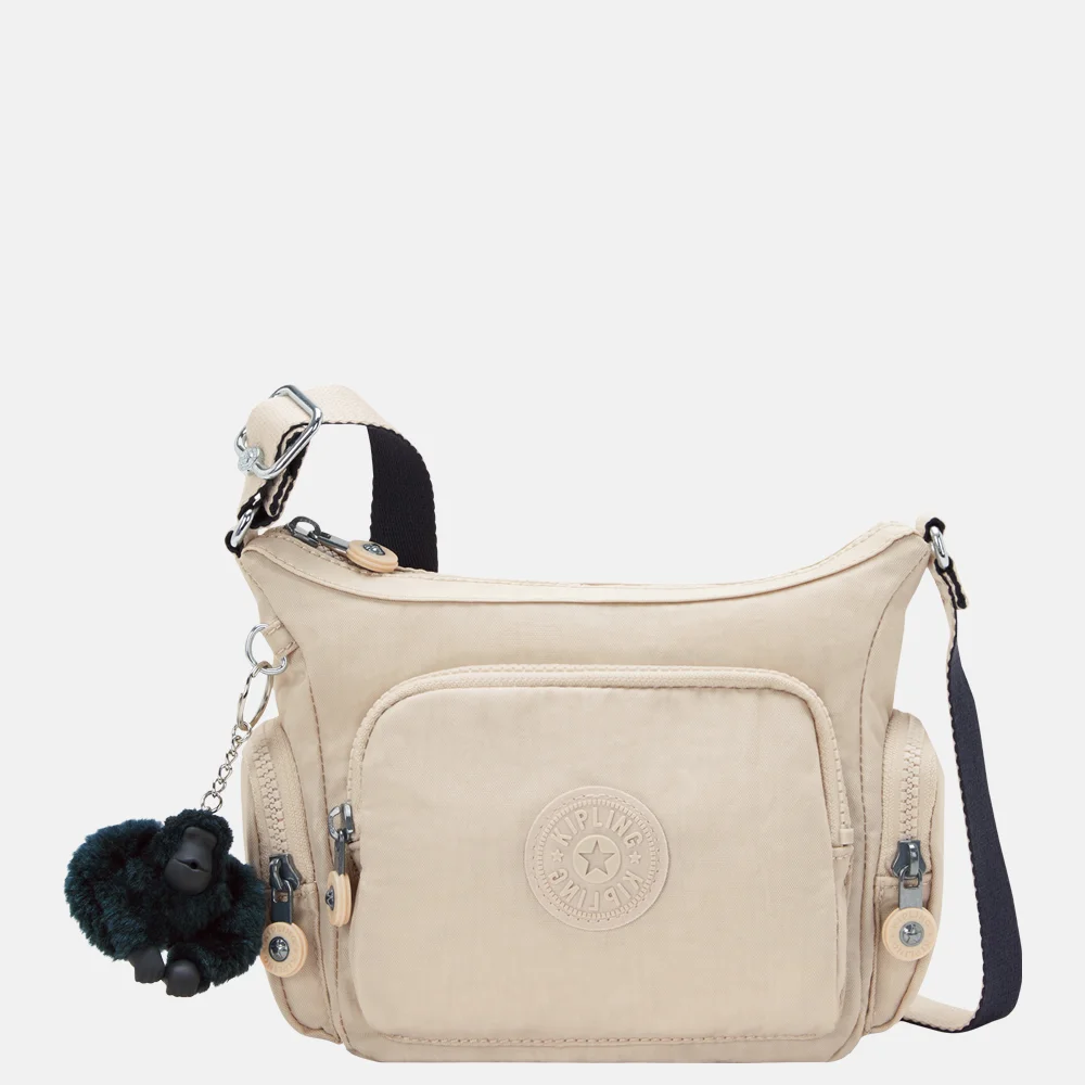 Kipling Gabbie crossbody tas mini back to beige | 021776-Beige