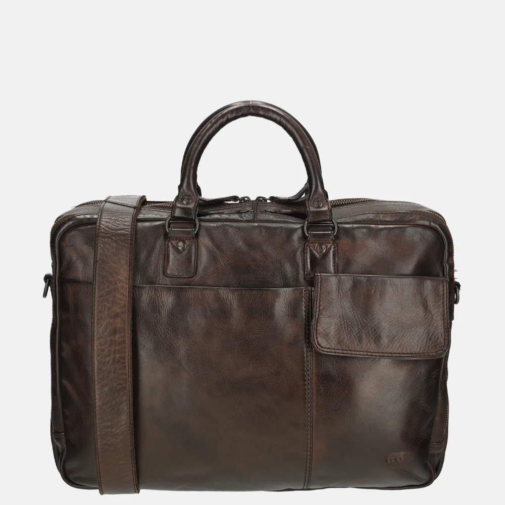 Bear Design laptoptas 17 inch donkerbruin | 023324-Bruin