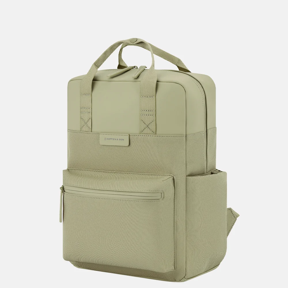 Kapten & Son Bergen Pro rugzak dusty pistachio | 024205-Groen