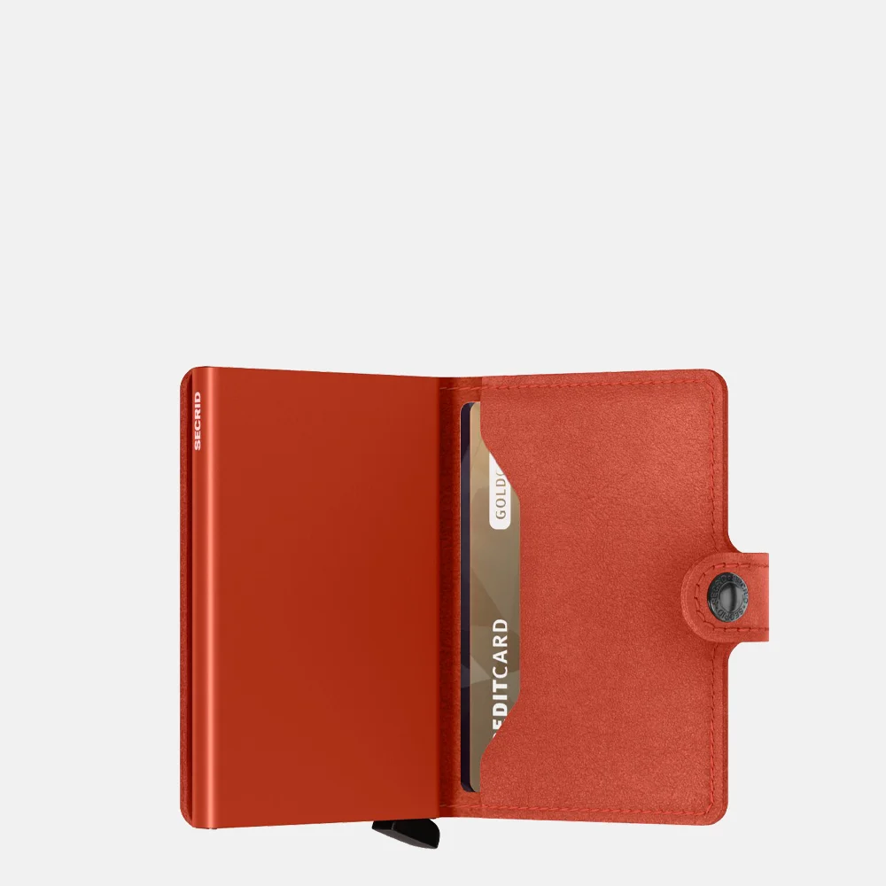 Secrid Miniwallet pasjeshouder orange | 019486-Oranje