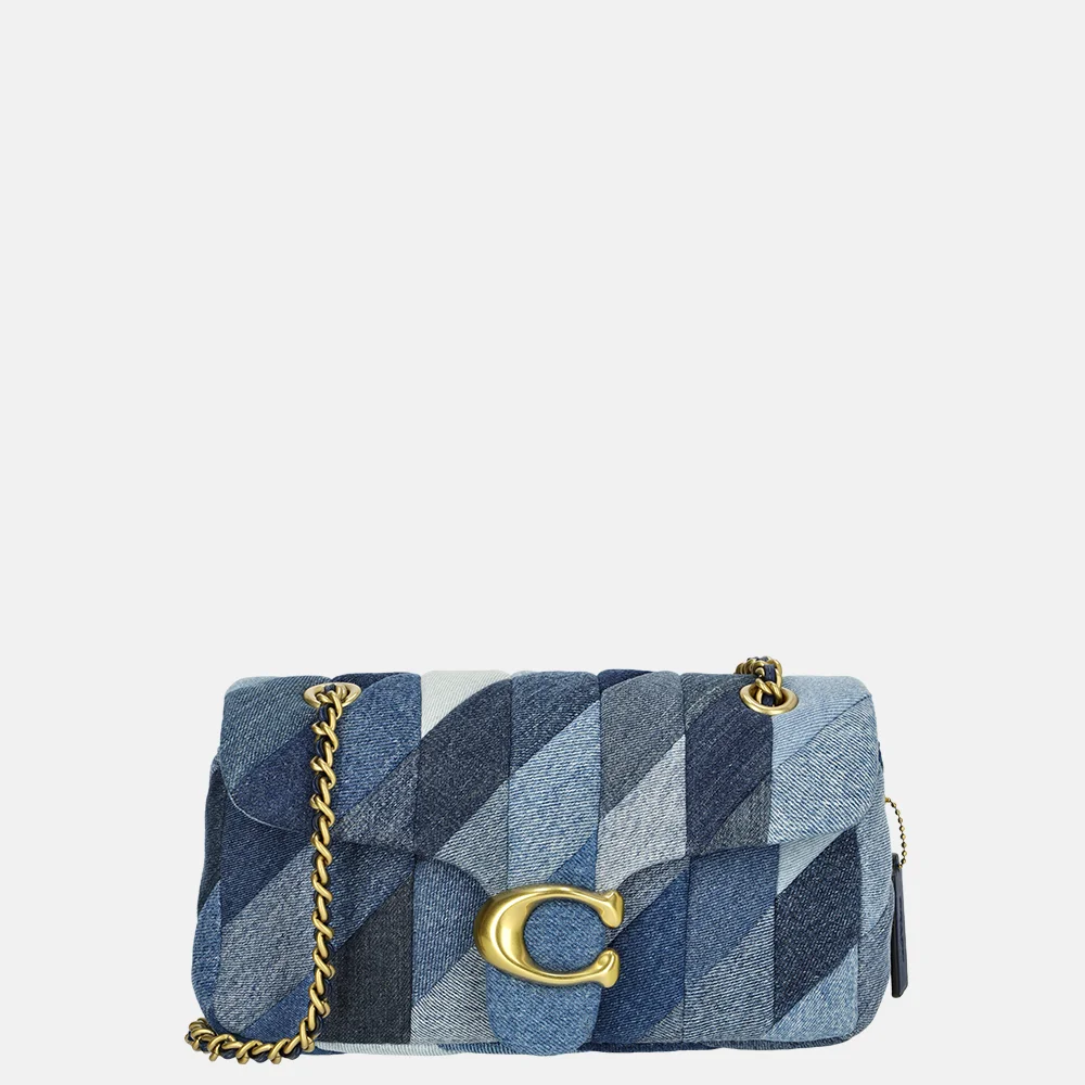 Coach Tabby Quilted schoudertas 26' denim multi | 022430-Blauw