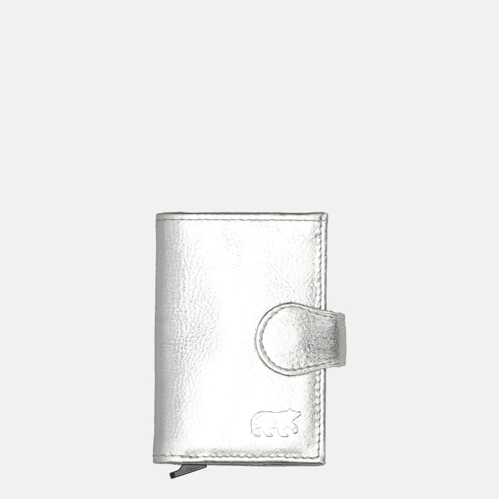 Bear Design pasjeshouder zilver | 021838-Zilver