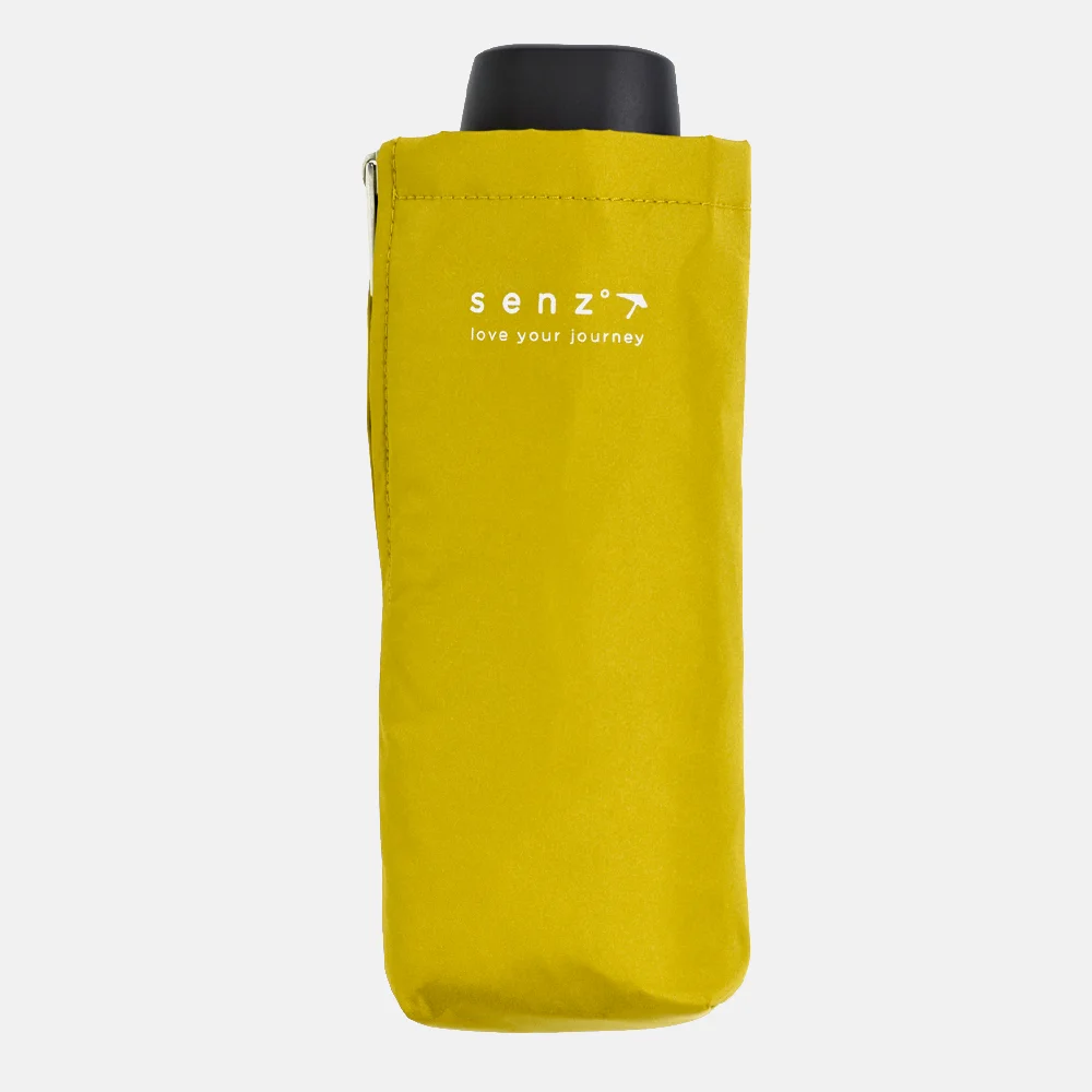 Senz micro opvouwbare paraplu super lemon | 020162-Geel