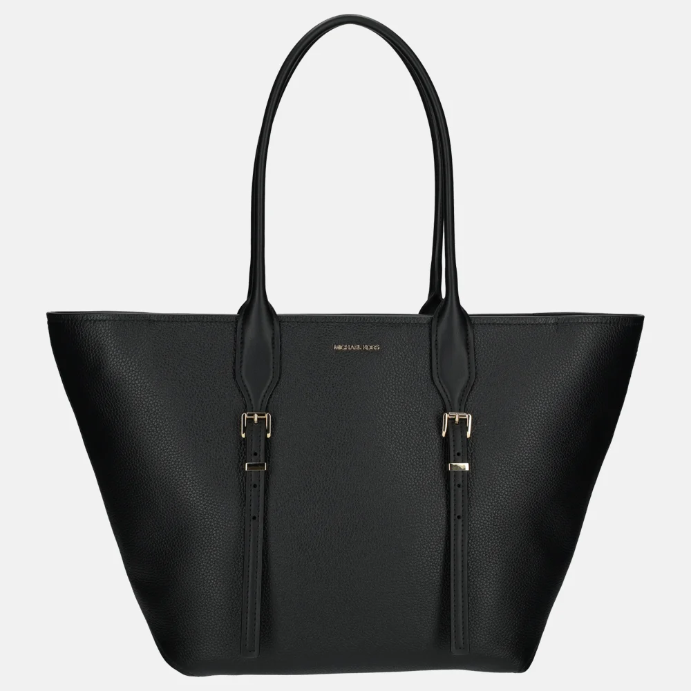 Michael Kors Moore buckle shopper black | 021802-Zwart