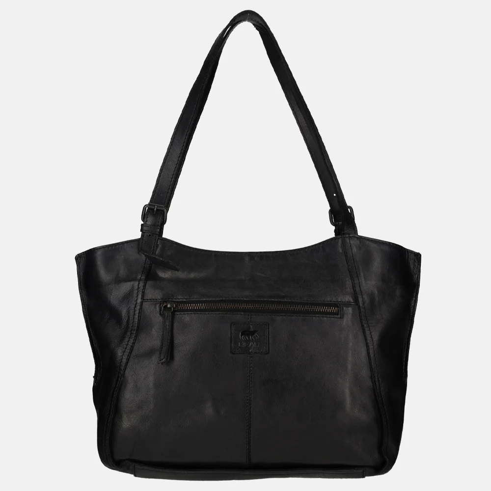 Bear Design shopper M black | 021831-Zwart