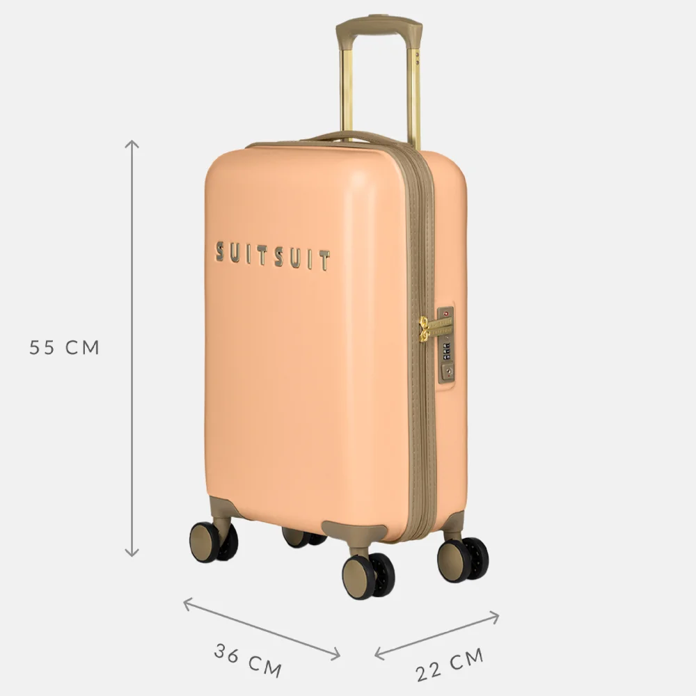 SUITSUIT Fusion handbagage koffer 55 cm pale orange | 021158-Oranje