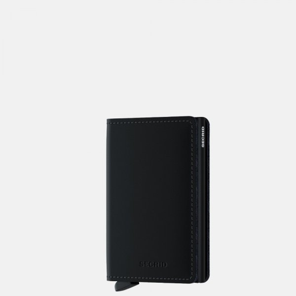 Secrid Slimwallet pasjeshouder fuel black-red | 021541-Zwart
