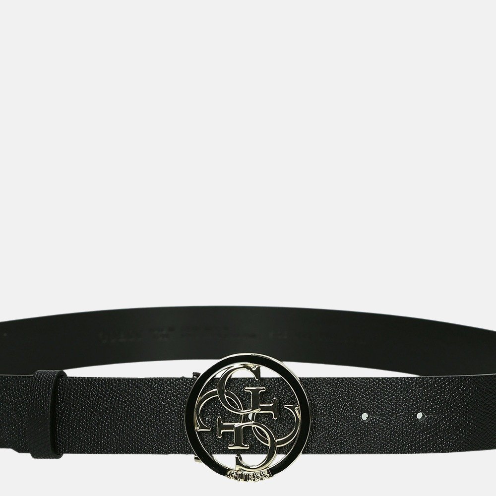 Guess Open Road damesriem 3.5 cm black | S | 113679